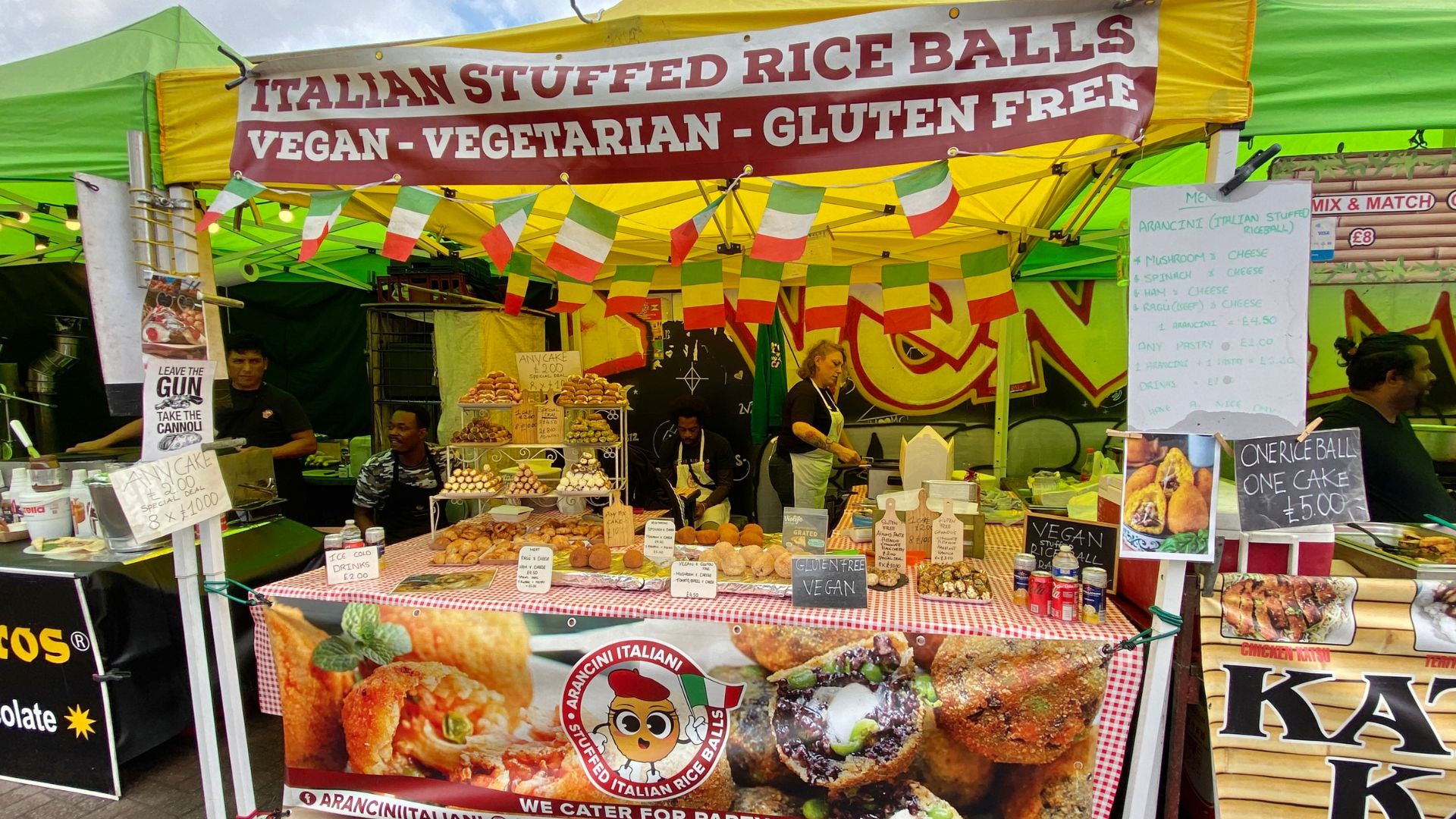 イギリス、ポートベローマーケットのおすすめグルメ - yuko.tv